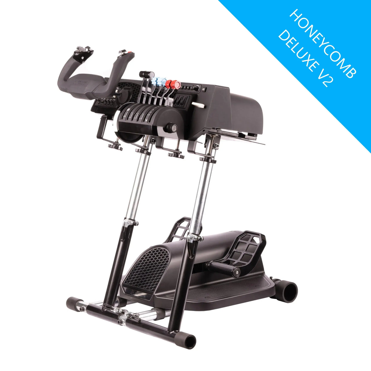 Wheel Stand Pro For Honeycomb Yoke and Throttle - Deluxe V2 - Sim Race ...